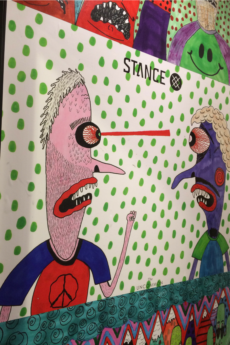 TnWallpaperHanger: Wall covering Graphics - Project: Tilly's (murals ...