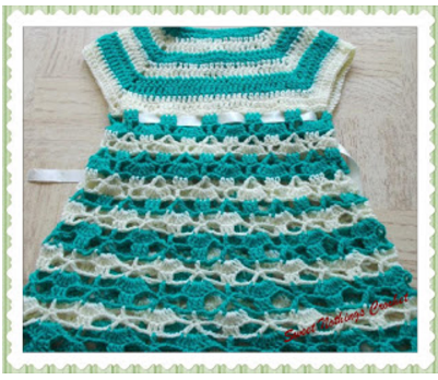 Sweet Nothings Crochet: LOVELY SHELLED GIRL’S DRESS