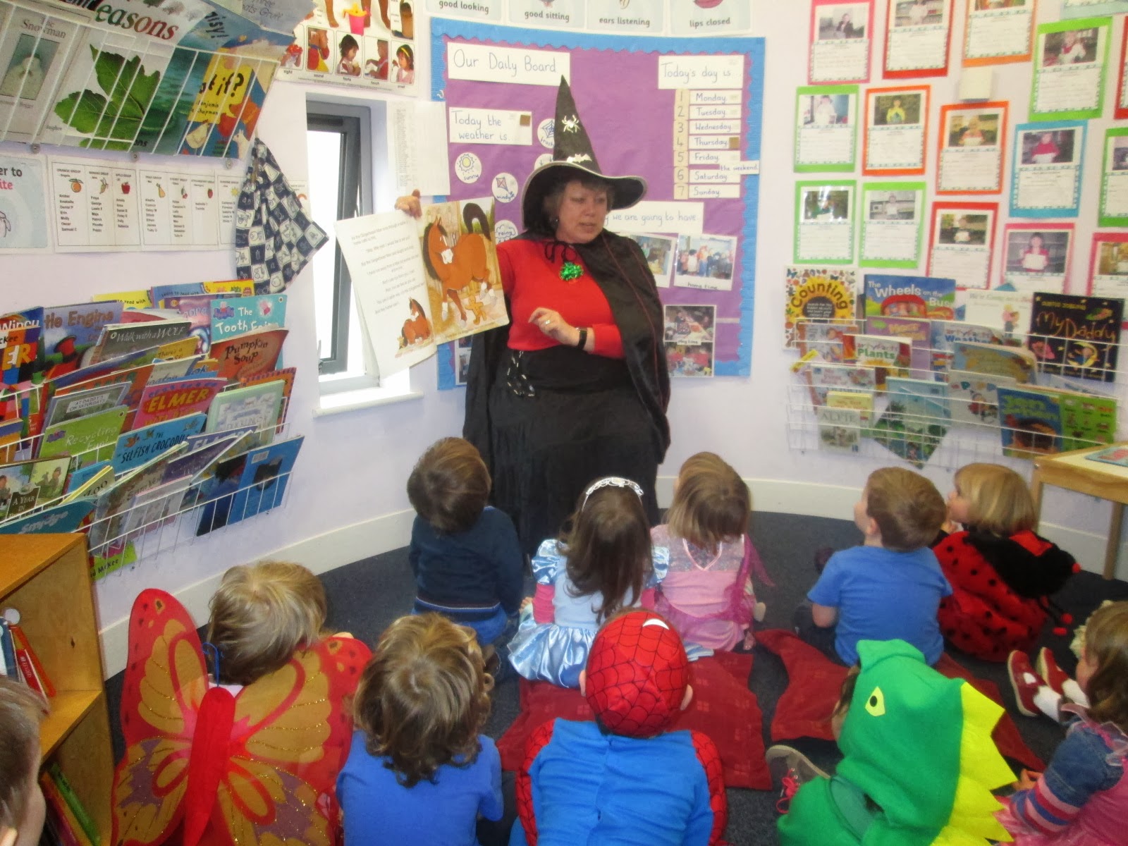 Mitton Manor Pre-School and After School Club: World Book Day