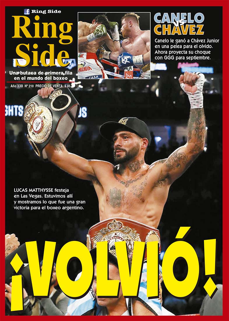 Ring Side: RING SIDE NÚMERO 210, LO QUE DEJÓ LAS VEGAS Y UNA RECORRIDA ...