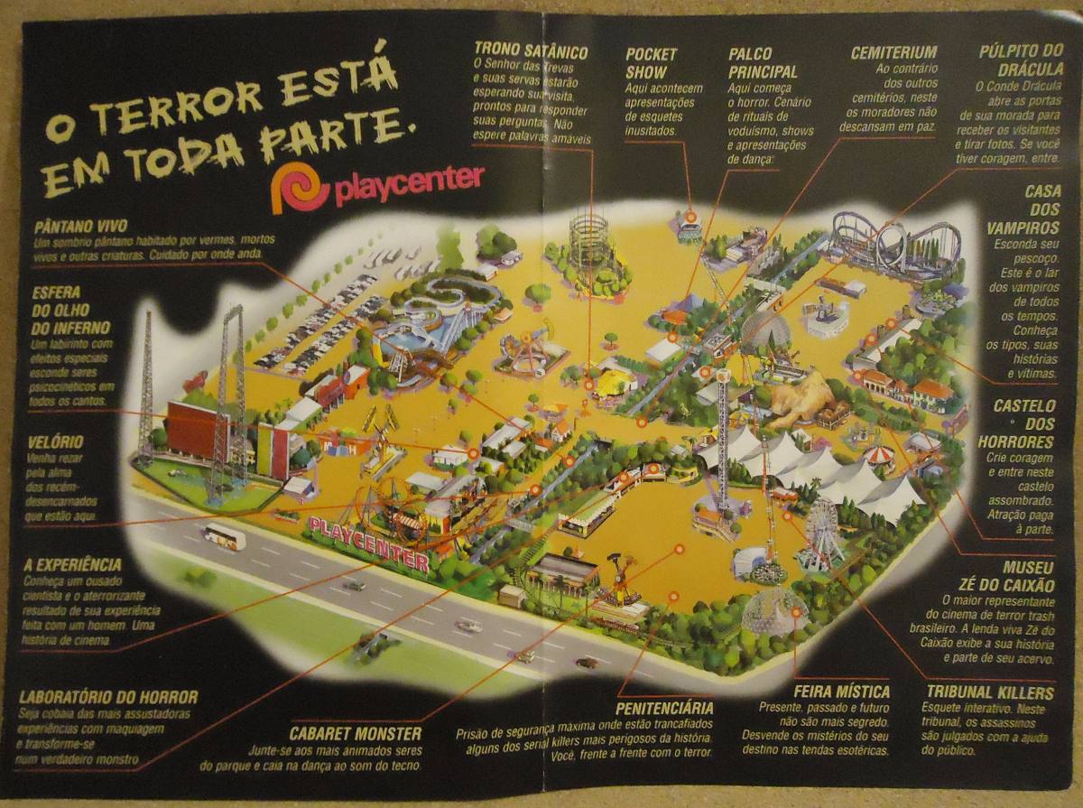 Playcenter - SP: Mapas