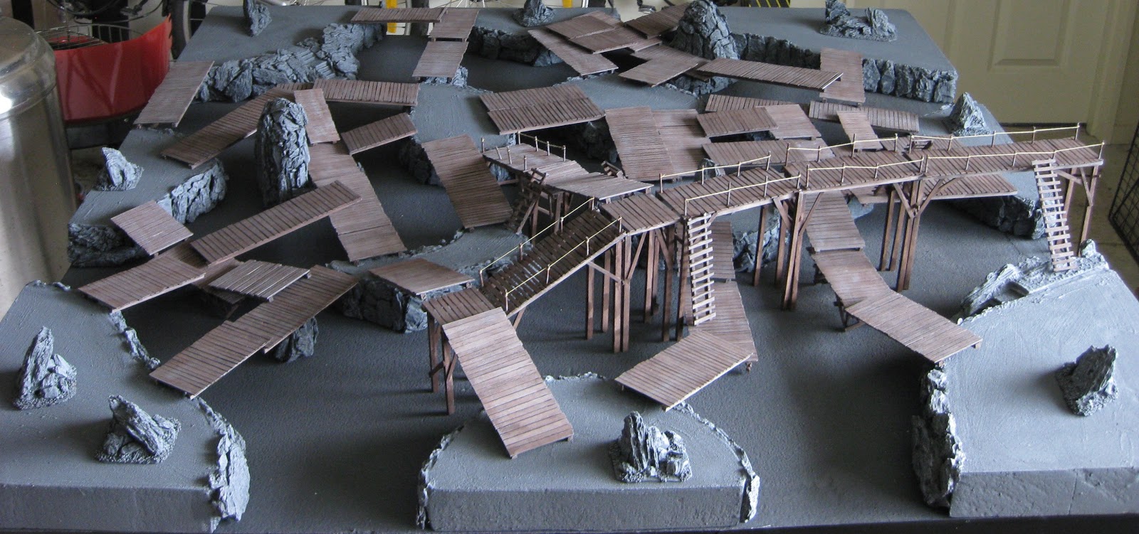 Scott's War-gaming: The Hobbit - Goblin Town.