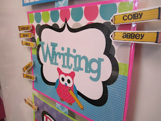 First Grade Glitter and Giggles: Owl Writing Process Pack