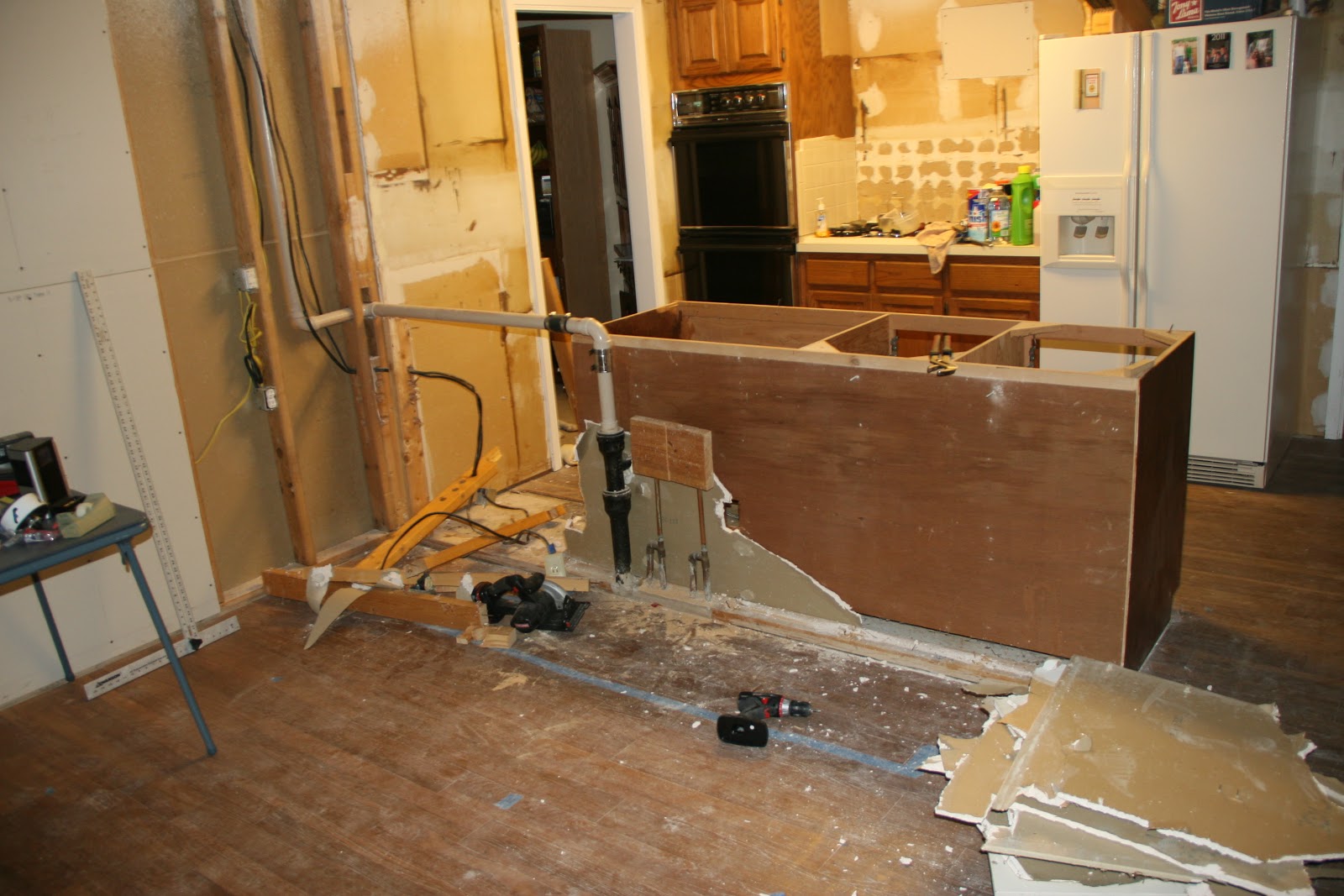 baer beginnings: everything out including the kitchen sink