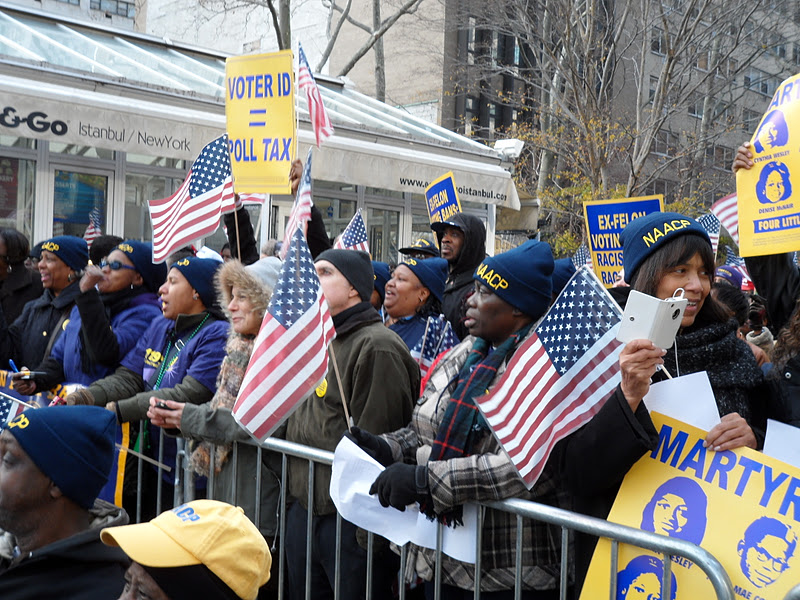 Advocates for Change: NAACP Stand for Freedom Voter Rights Rally 12-10-11