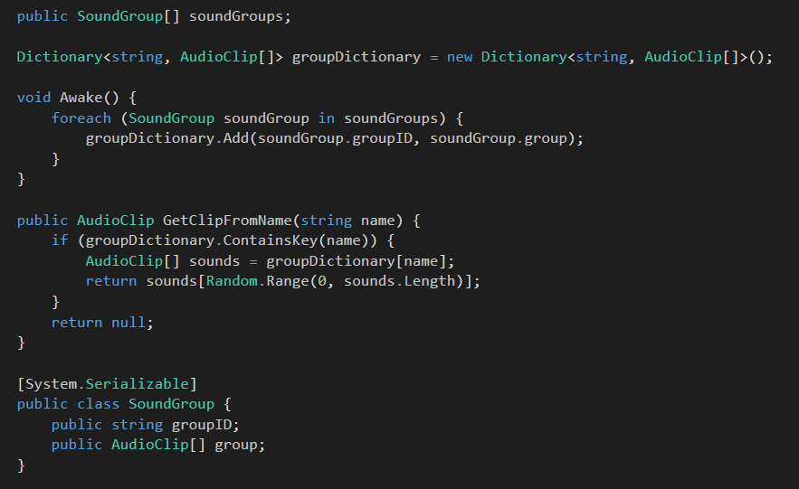 苦澀橘子: 自己在Unity上用的音效與音樂管理