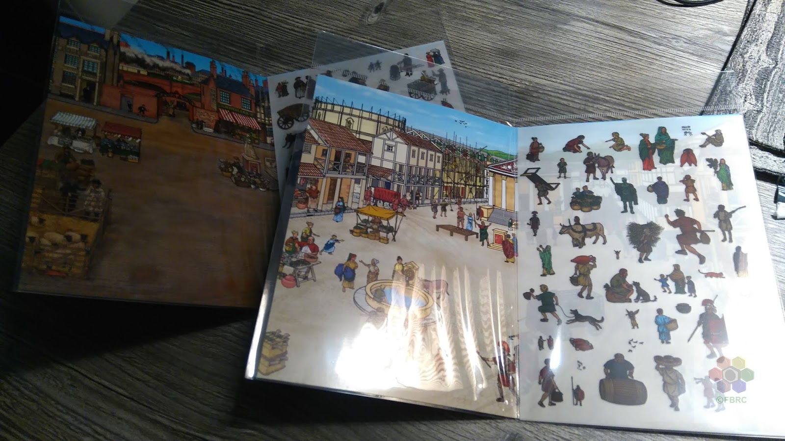 Vu d'ici, lu ailleurs: Décalcomanie