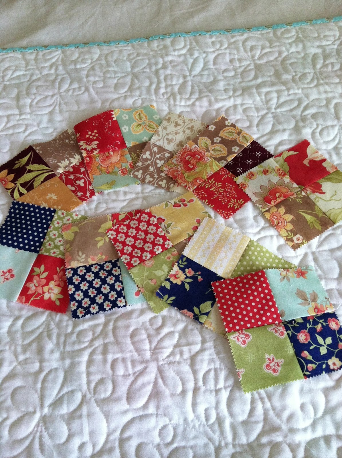 Scrappy Patchwork Table Runner - A Quilting Life