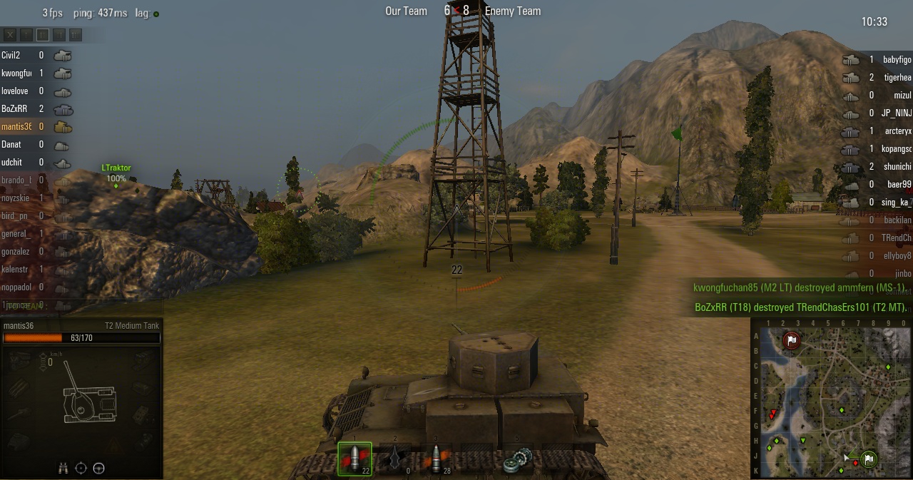 WORLD OF TANKS: WOT Map Mines