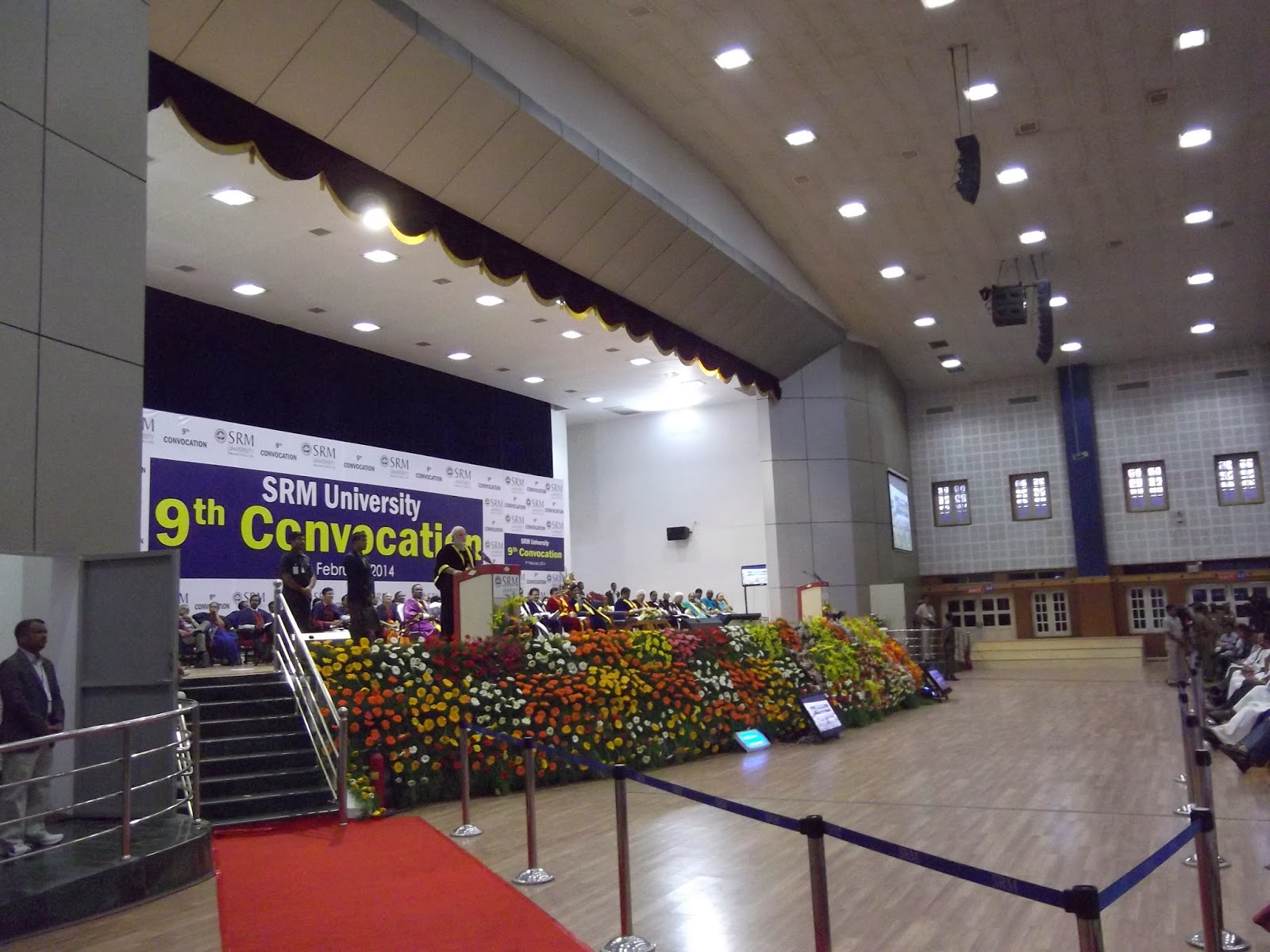 BJP's Narendra Modi addressed college students at the convocation of ...