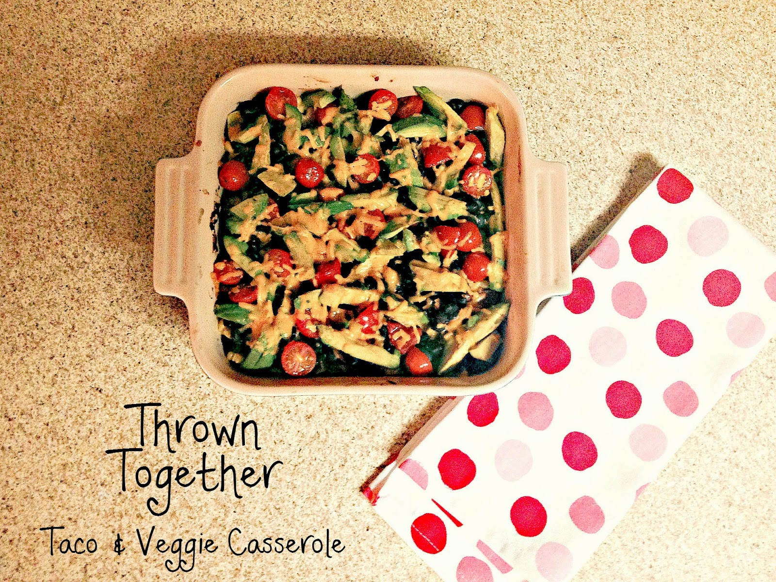 Teaching in Polka Dots: Thrown Together Meals