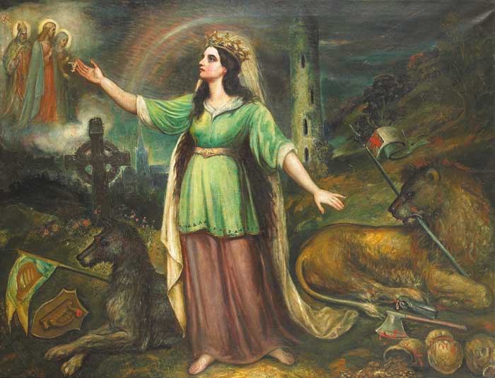 Celtic Mysteries: Celtic Danu is also identified with Brigit, Goddess ...