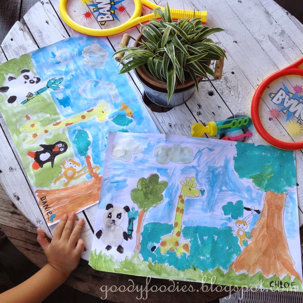 GoodyFoodies: How To: Watercolour Art For Kids