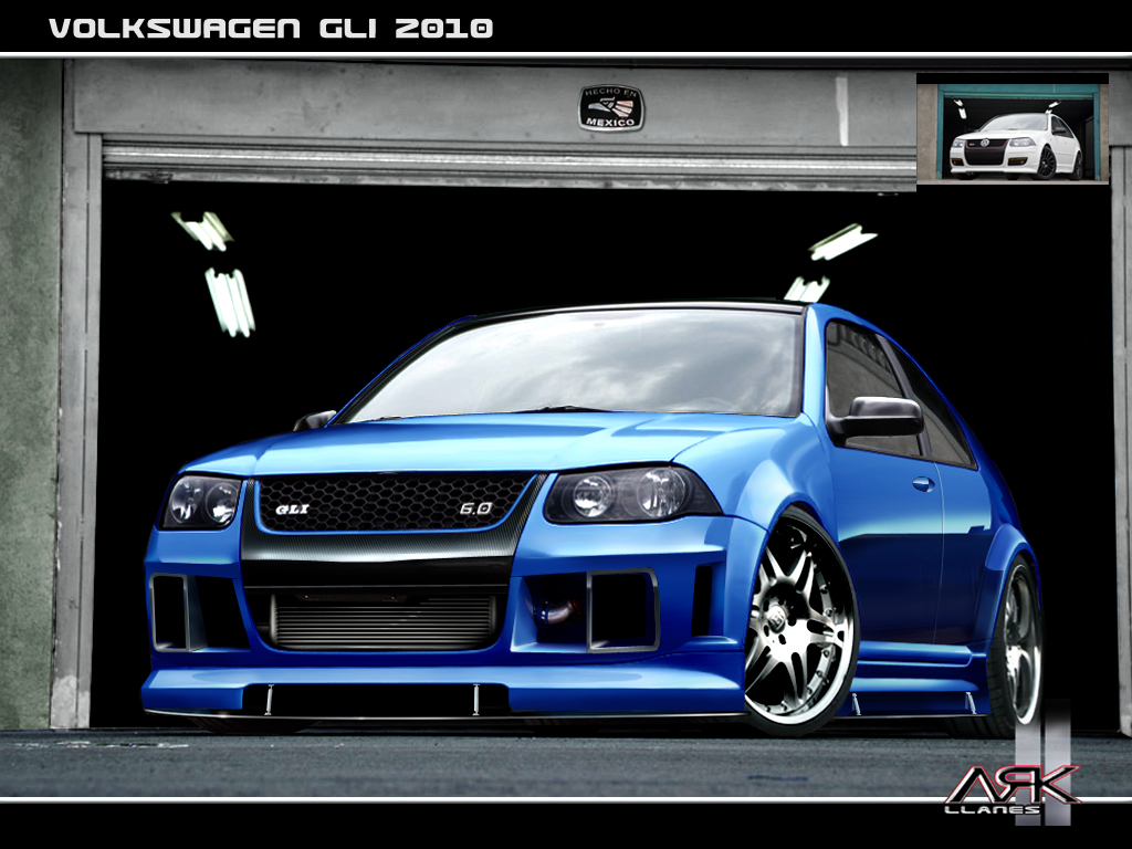 Virtual Tuning Design by ARK-Llanes: Volkswagen Jetta GLI 2010