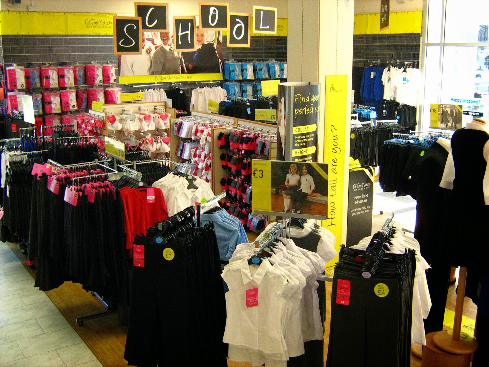 Visual Merchandising 101: BHS Back To School