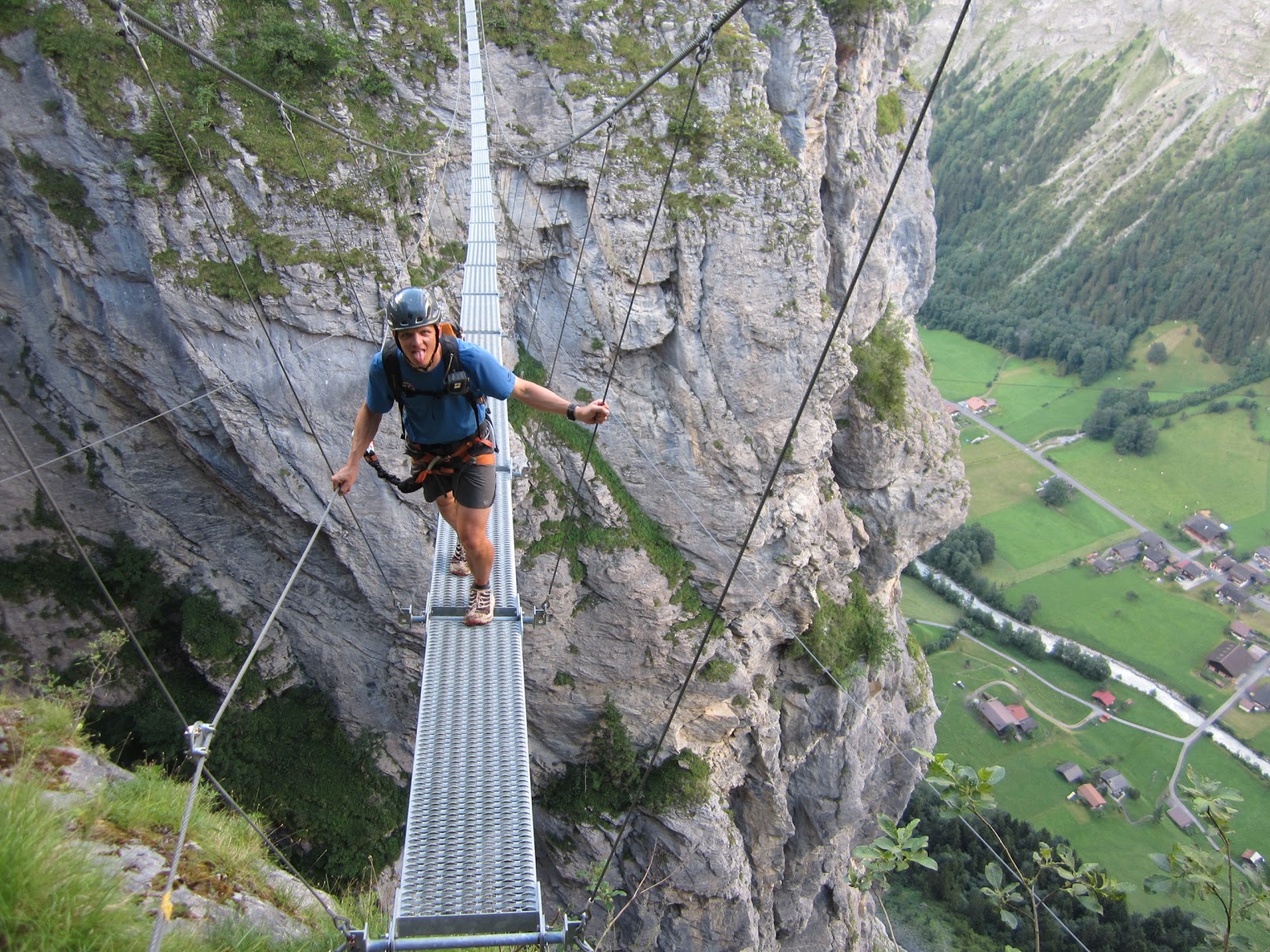 Climbing Trip Reports: Schilthorn and Murren Klettersteig