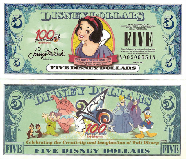 disney.travel.love: Disney Dollars