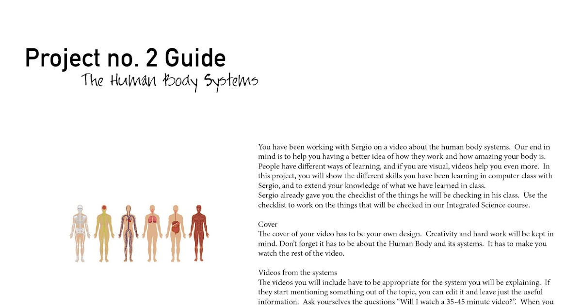 Integrated Science: PROJECT 2: Video