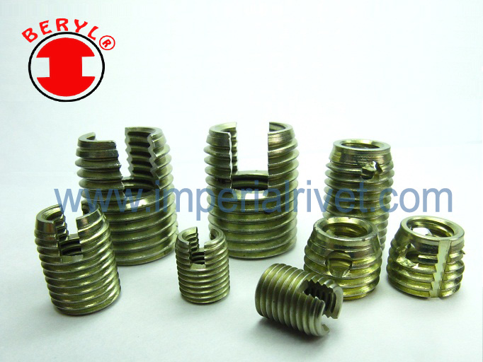 IMPERIAL RIVET & FASTENERS CO., INC.: SELF TAPPING THREADED INSERT