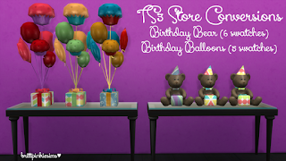The Sims 4: Birthday Party Set ~ Nathys Sims