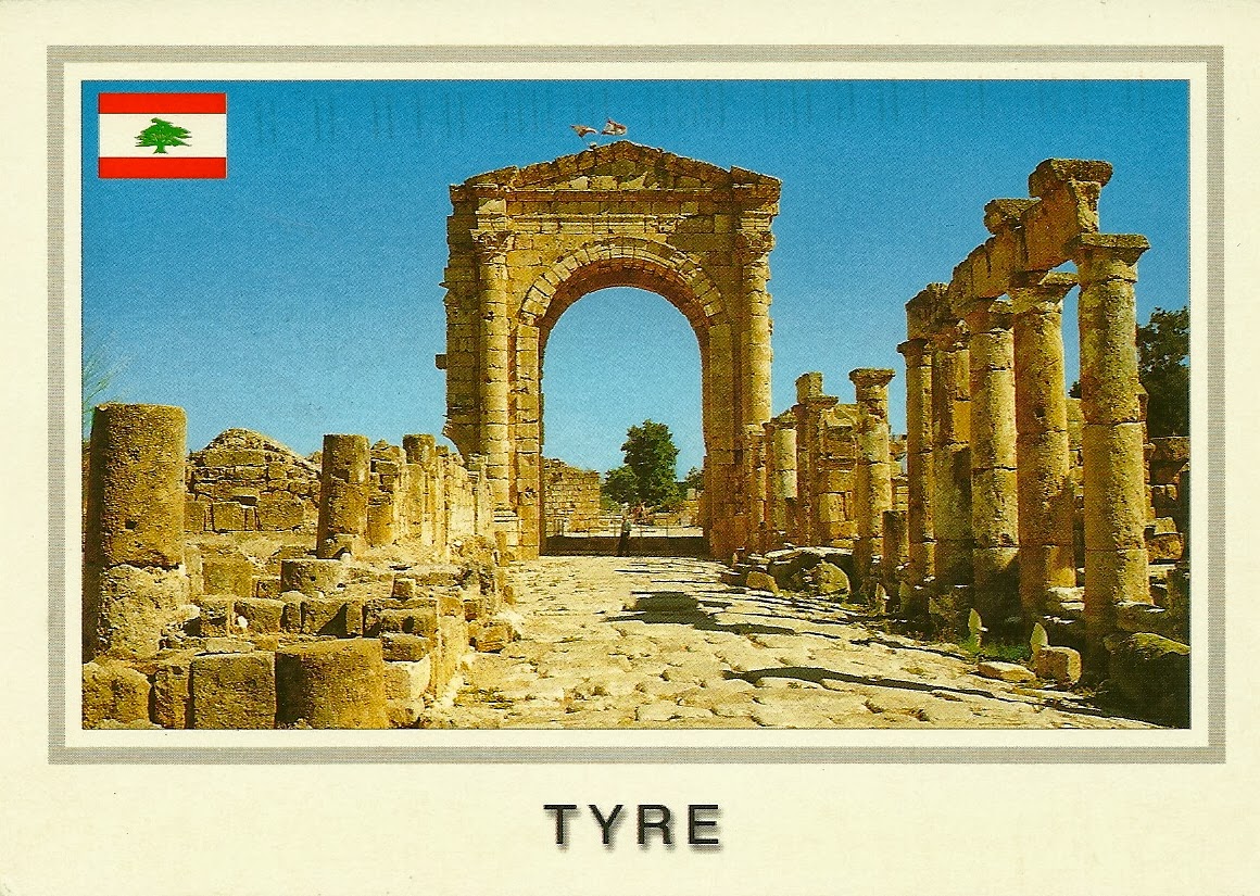 Postcards A world Travelogue: Lebanon