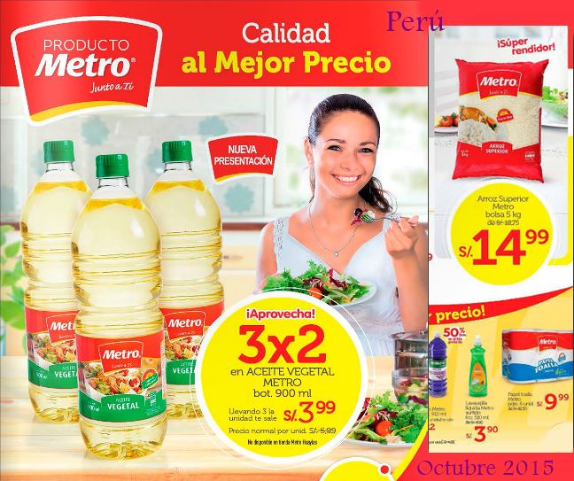 Catalogo Productos Metro, ofertas de octubre 2015
