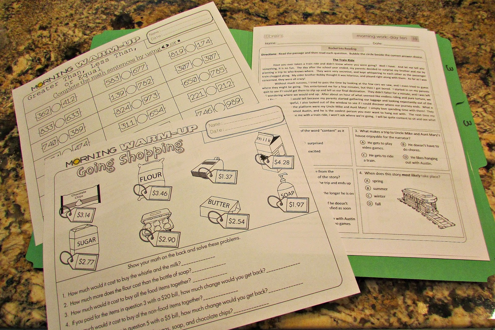 Kindergarten: Holding Hands and Sticking Together: Substitute Ideas ...