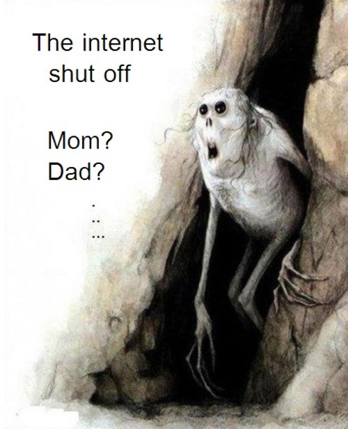How i feel everytime internet shuts off. : r/funny