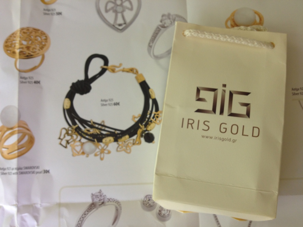 MARIETTE'S BACK TO BASICS: { LOOK - I won this IRIS GOLD Jewelry from ...