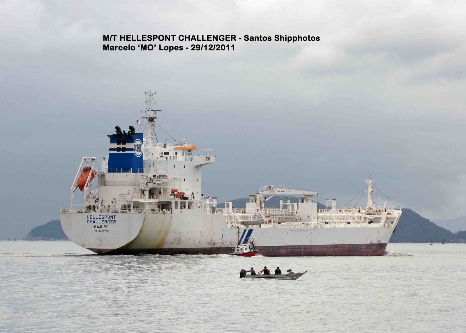 Santos Shiplovers: M/T Hellespont Challenger / V7RN3 - Suspendendo em ...