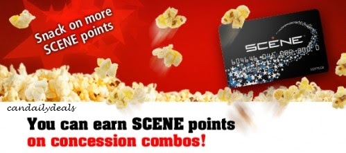 Canadian Daily Deals: Cineplex Odeon: Earn Scene Card Points on ...