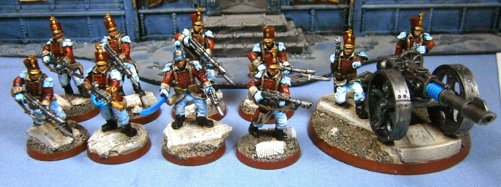 Mordian 7th Regiment: Heresy Era Thousand Sons - Spireguard Painted