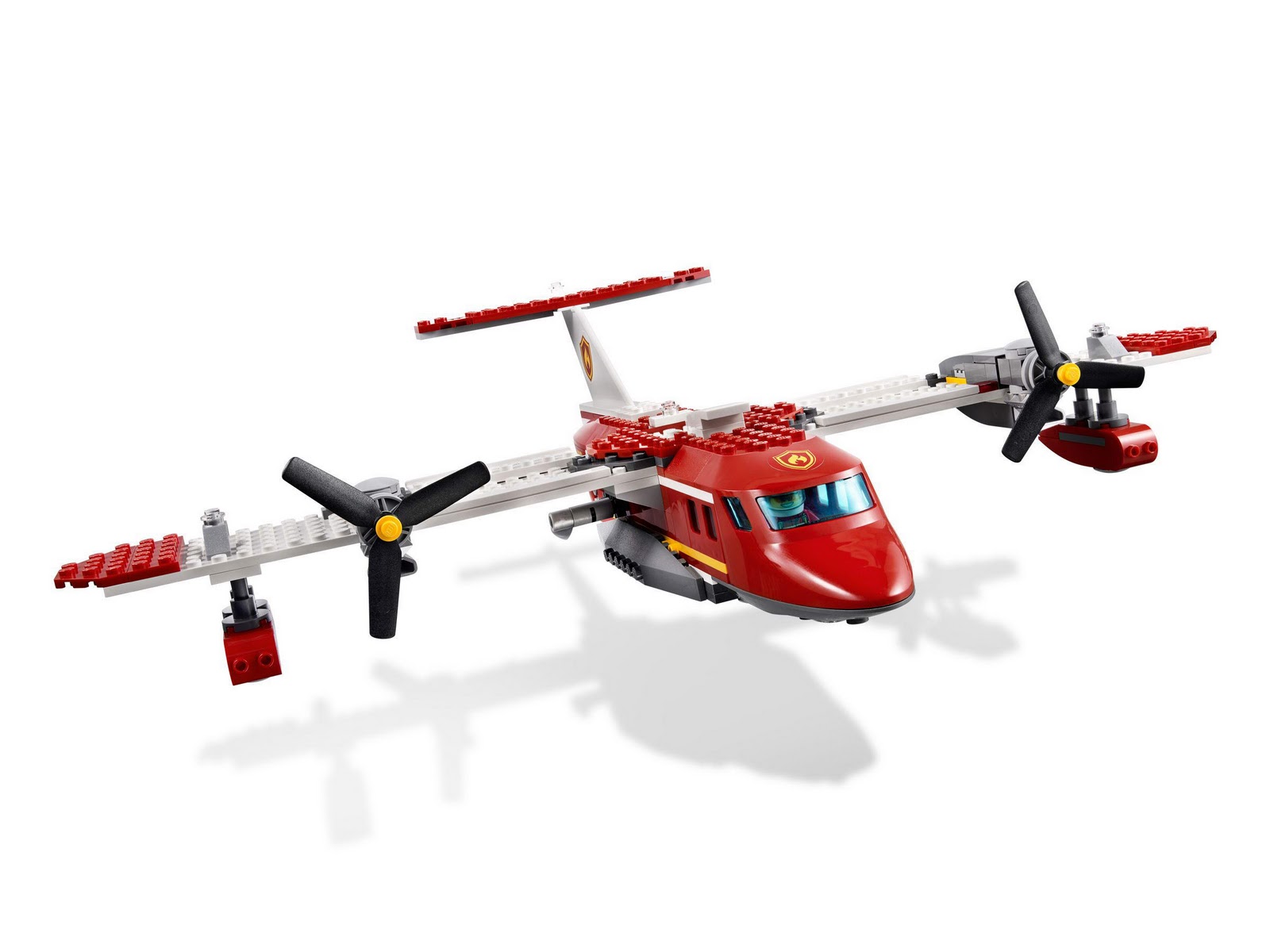 onetwobrick27: LEGO set database: set database: LEGO 4209 fire plane