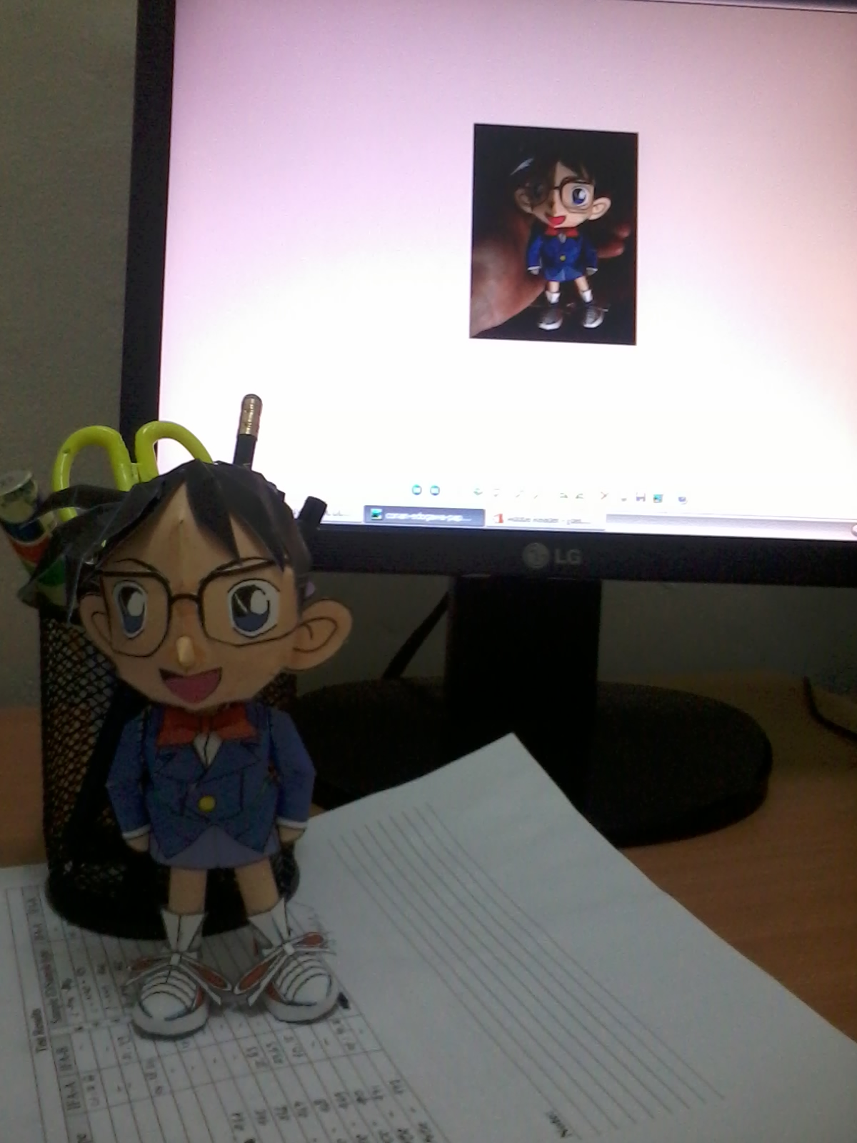 Project Projects: Conan Edogawa - Papercraft