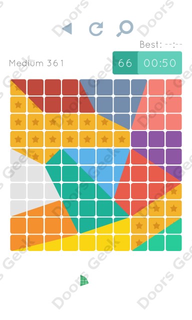 Blocks & Shapes [Medium] Level 361 Solution ~ Doors Geek