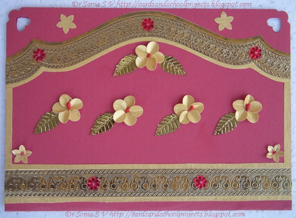 Cards and Crafts : Easy Circle Flower Tutorial and Punched Flower Tutorial