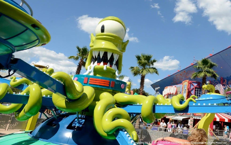 Springfield est officiellement ouverte à Universal Studios Florida ...