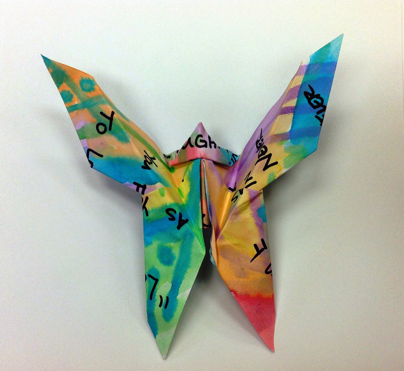 Miss Arty Pants: Origami Butterflies