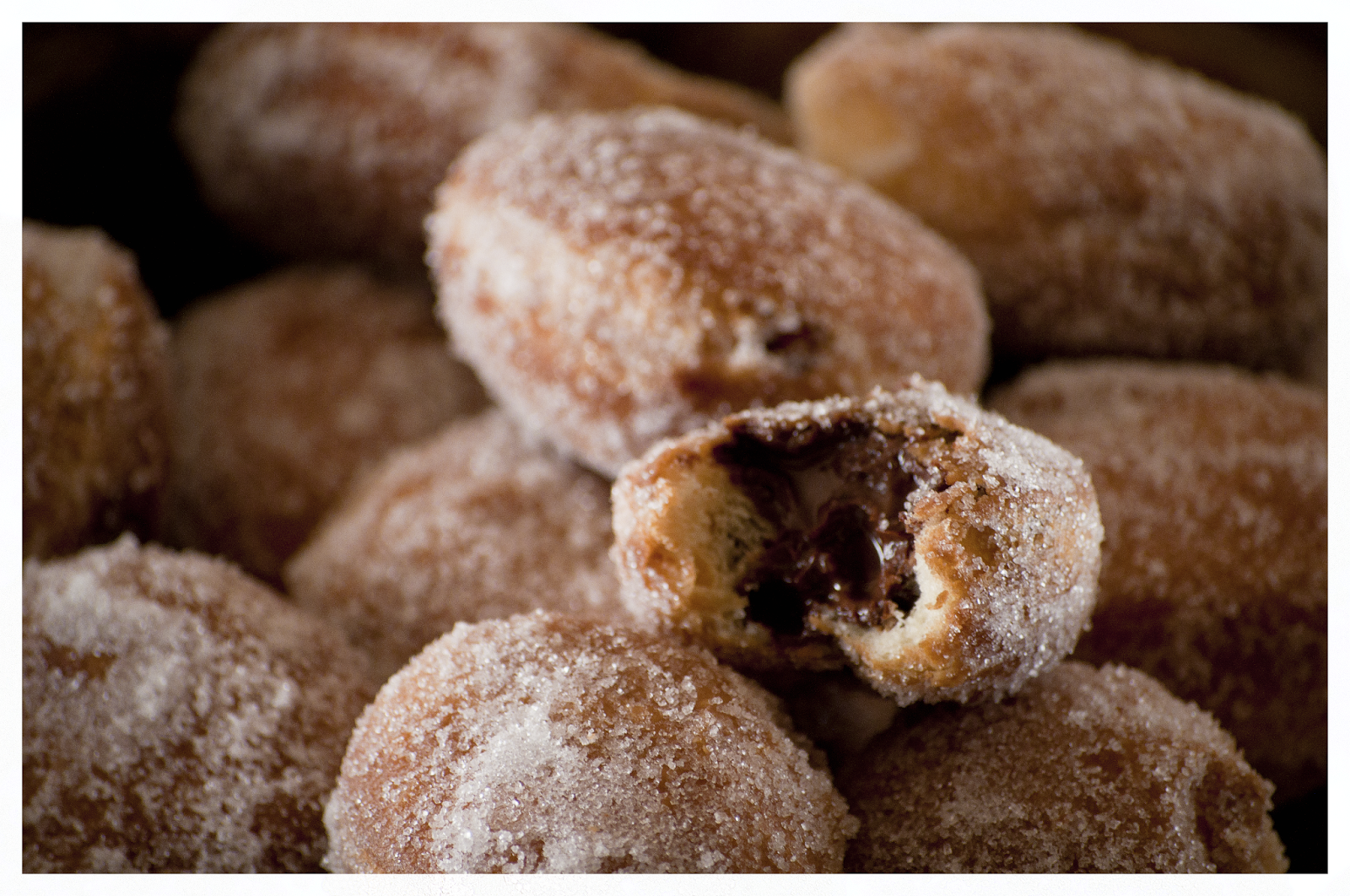 Un amour de chou: Beignets fourrés au chocolat