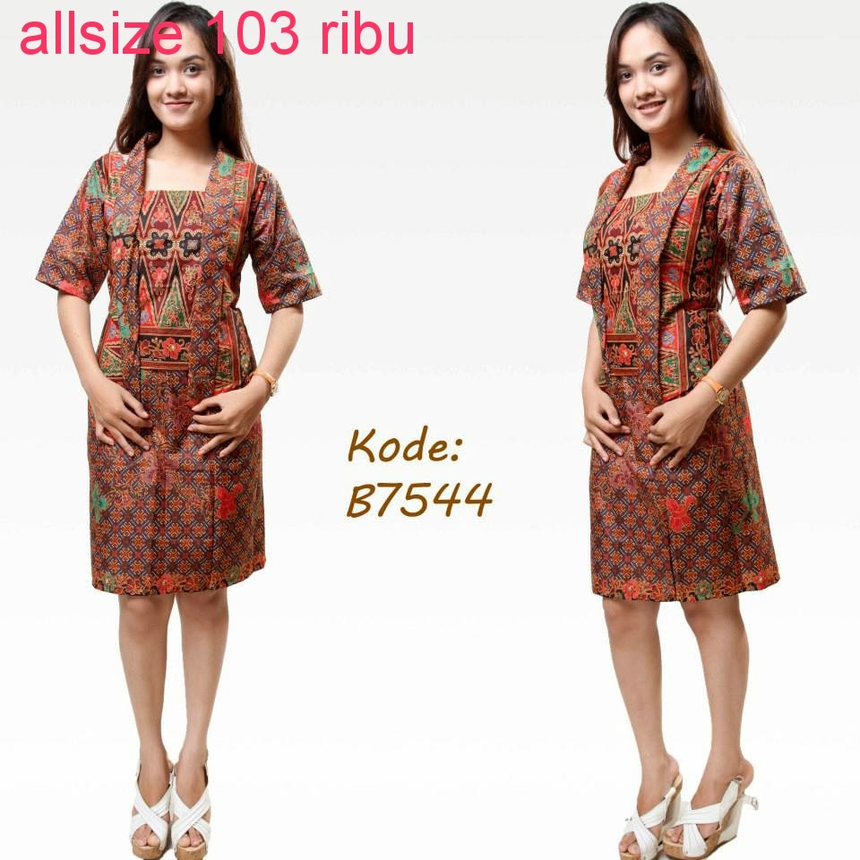 Model Baju Batik Guru | Model Baju Batik