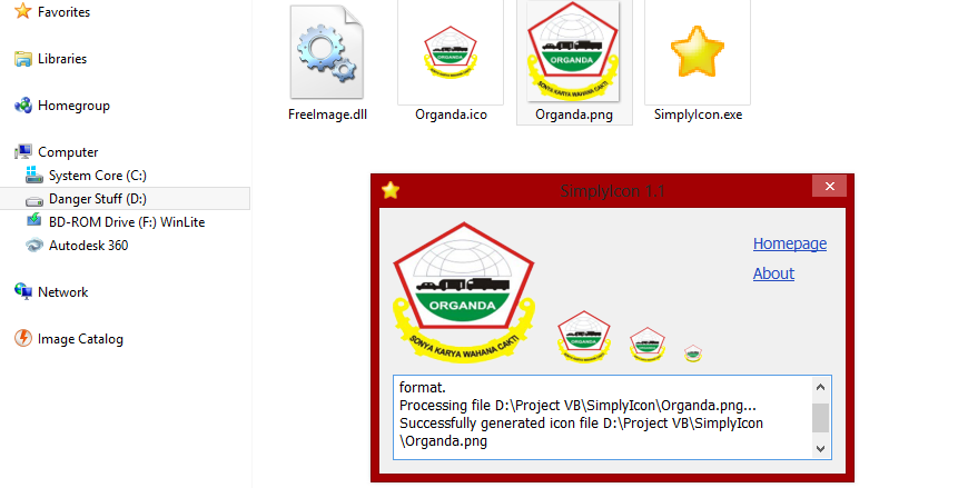 Cara Mudah Buat Icon VB. NET