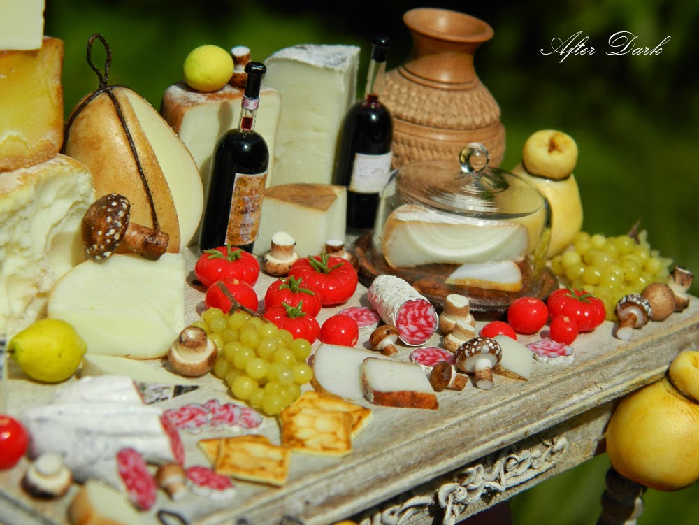 After Dark Miniatures: My New Gourmet Italian Displays