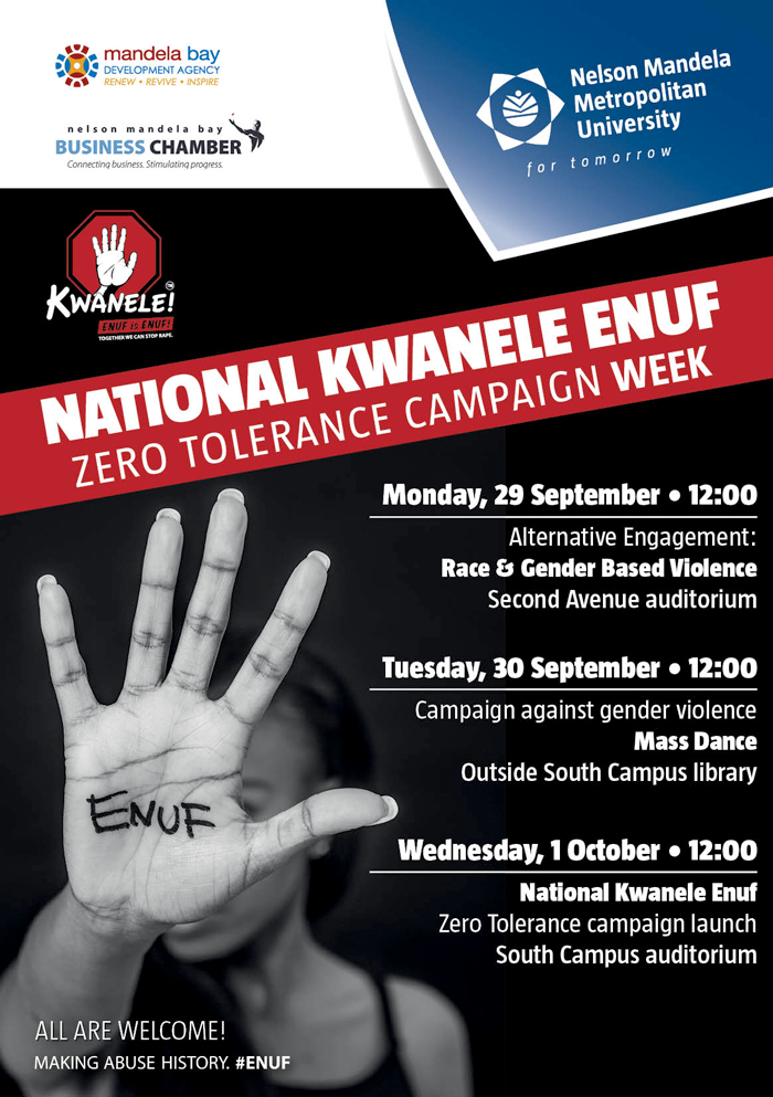 Life@NMMU: Enuf is enuf