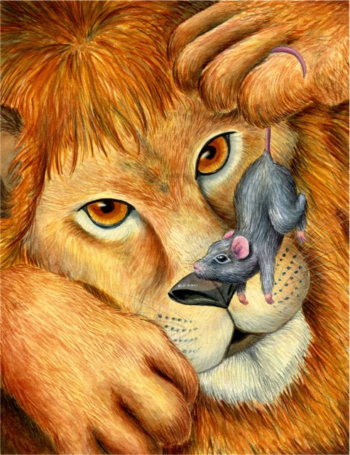 clarissaclarisso: the lion and the mouse