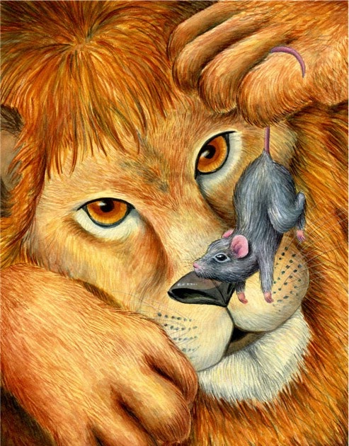clarissaclarisso: the lion and the mouse