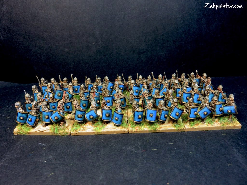 ZakGallery: Painted 15mm FoG DBM army: Early Imperial Romans