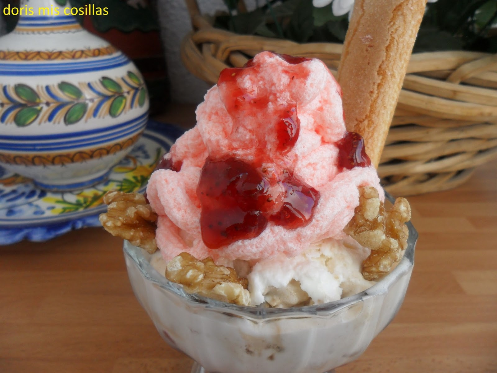 DORIS MIS COSILLAS: COPA DE HELADO CREMOSO...