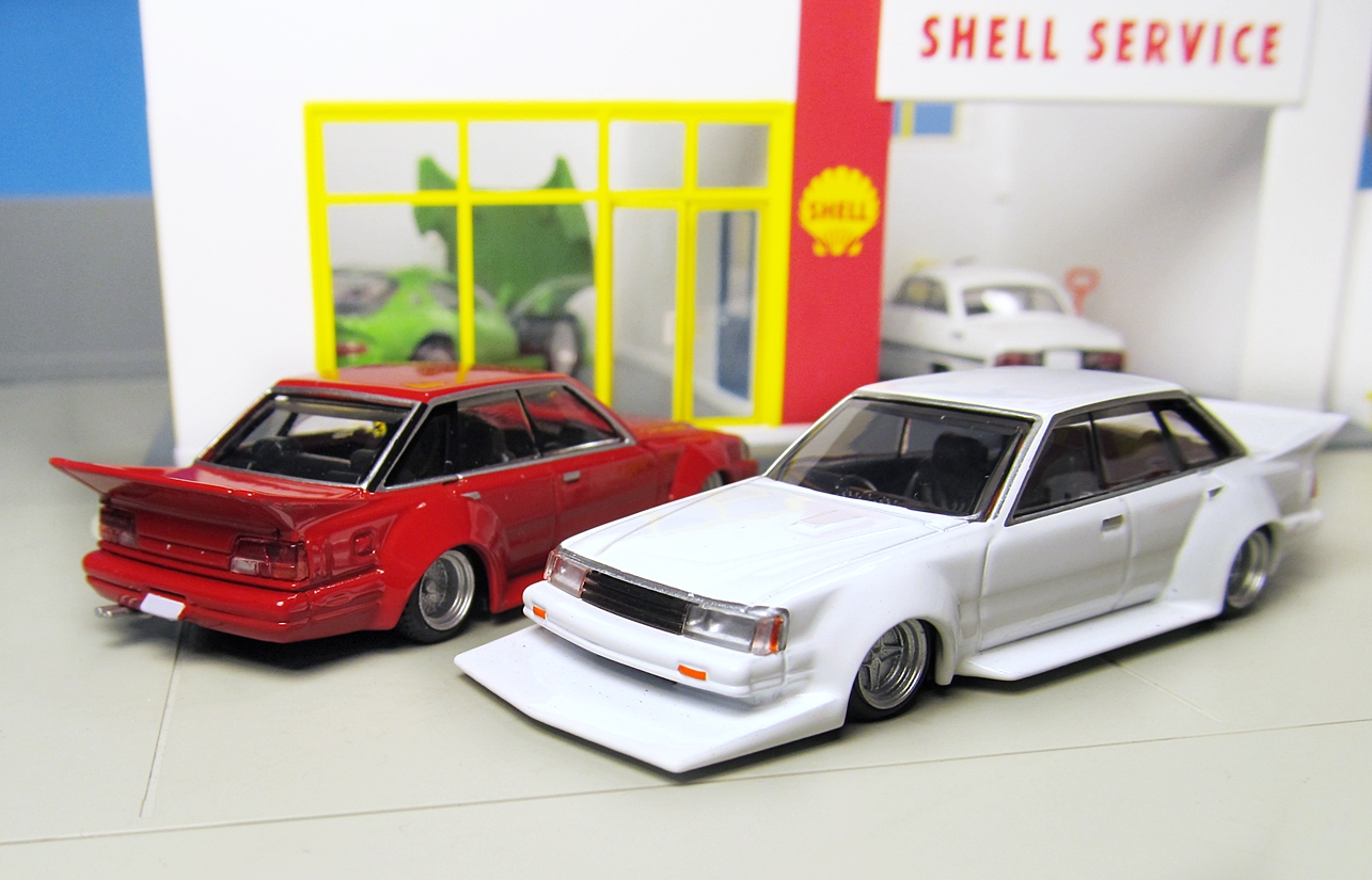 Aoshima Grachan Collection Series 9: Nissan Leopard / グラチャン コレクション F30 レパード