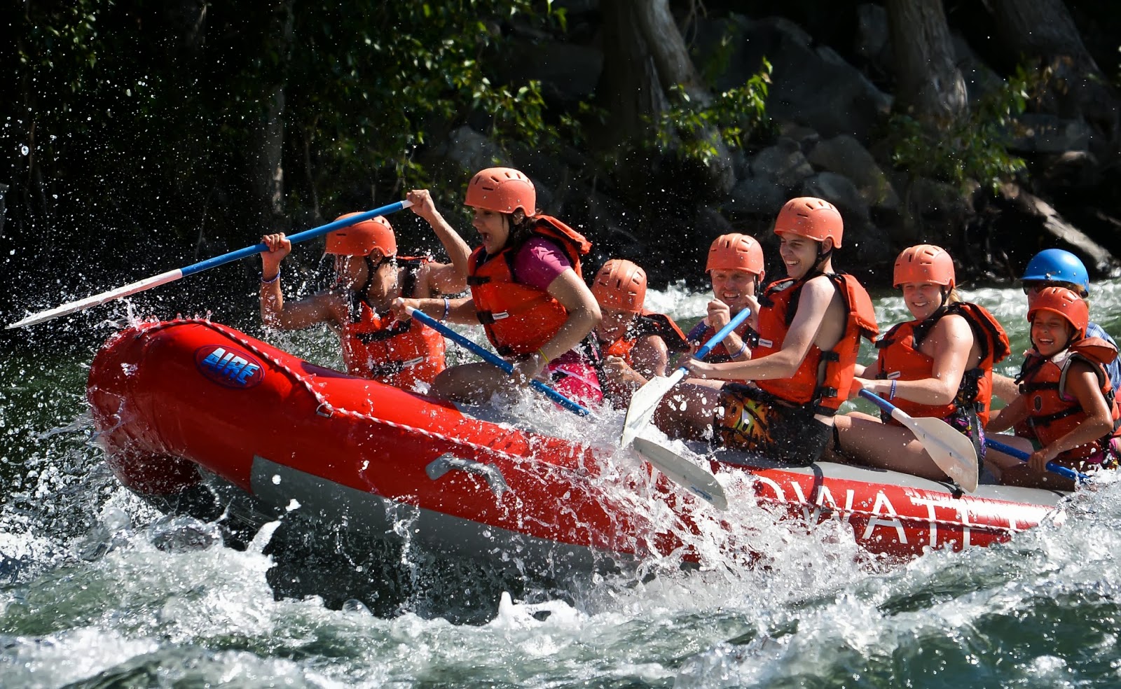 Staying in the Current: Historical Rafting trip on the Toutle River May ...