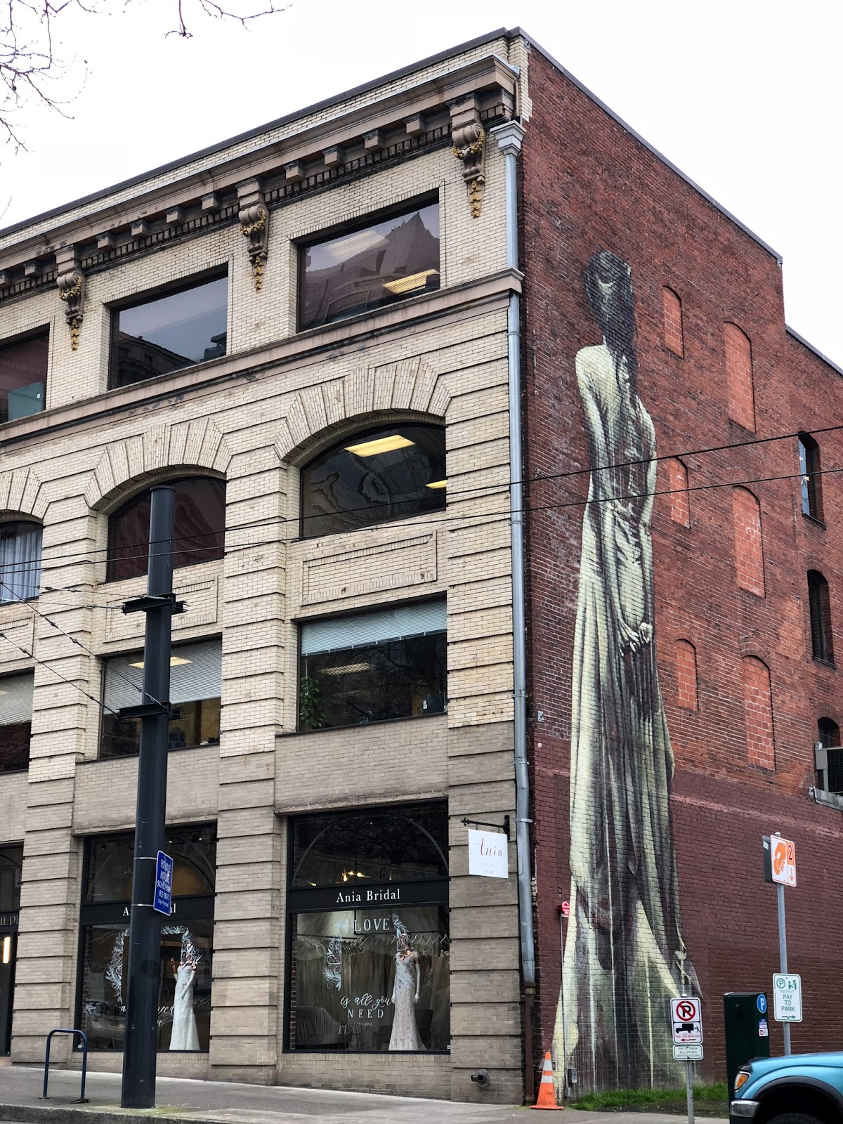 Nomadic Newfies: Downtown Portland Mural Trio